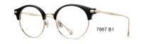 China Fashionable Half Round Eye Frames , Plastic Ultralight Glasses Frames for sale