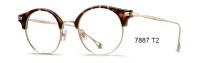 China Fashionable Half Round Eye Frames , Plastic Ultralight Glasses Frames for sale