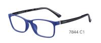 China Big Square Lightweight Eyeglass Frames , Plastic Optical Ultra Lightweight Glasses Frames for sale