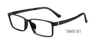 China Optical Ultra Light Eyeglass Frames Light Weight Material Flexible Square Frames for sale