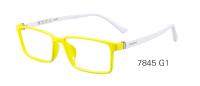 China Optical Ultra Light Eyeglass Frames Light Weight Material Flexible Square Frames for sale