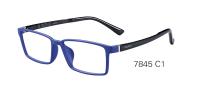 China Optical Ultra Light Eyeglass Frames Light Weight Material Flexible Square Frames for sale