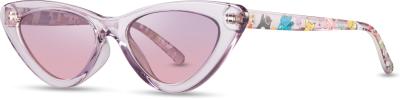 Cina IL CAT DI PLASTICA DELLA STRUTTURA DEI BAMBINI SUNGLASS 63209 OSSERVA NON LA LENTE ALLA MODA SVEGLIA DI PORLARIZED in vendita