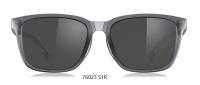 China Men Square Plastic Polarized Square Sunglasses With Bright Frames for sale