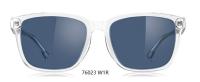 China Men Square Plastic Polarized Square Sunglasses With Bright Frames for sale