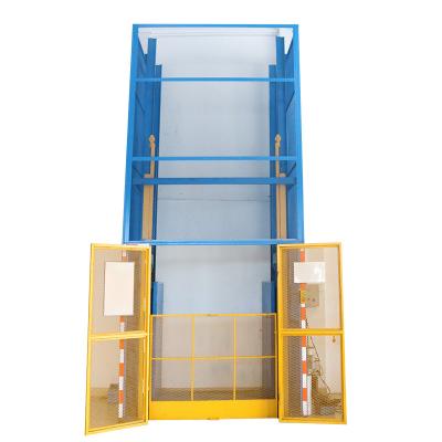 China 1-4 Floor Freight Elevator Warehouse Factory Small Cargo Elevator for sale