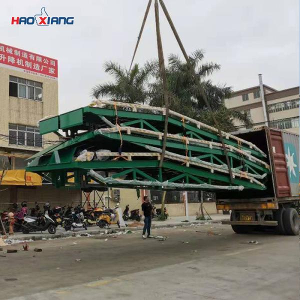 Quality Anti Slip Container Dock Ramp Portable Steel Yard Ramps For Forklifts for sale