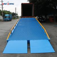 China Temporary Loading Dock Ramp Hydraulic Ramp For Container Unloading for sale