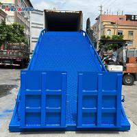 China Ground 10T Portable Loading Dock Yard Ramp Moveable Dock Ramp for sale