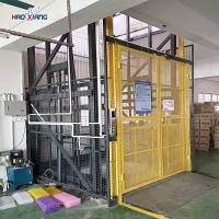 China Rail Mounted Cargo Lifts Customizable Height Home Freight Elevator for sale