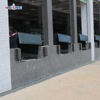 China Blue Adjustable Height Loading Dock 10T Shipping Dock Plate for sale