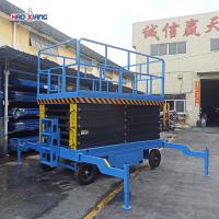 China Outdoor Portable Scissor Lift Platform For Elevated Work Environments for sale