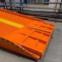 China Trailers 10T Folding Dock Ramp Temporary Loading Dock Customized for sale