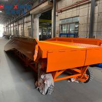 China Trailers 10T Folding Dock Ramp Temporary Loading Dock Customized for sale