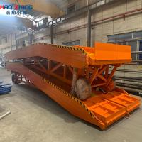 China Trailers 10T Folding Dock Ramp Temporary Loading Dock Customized for sale
