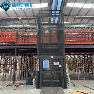 Cina Ascensore idraulico per carico interno esterno 8m Stroke grigio Ascensore per carico in vendita