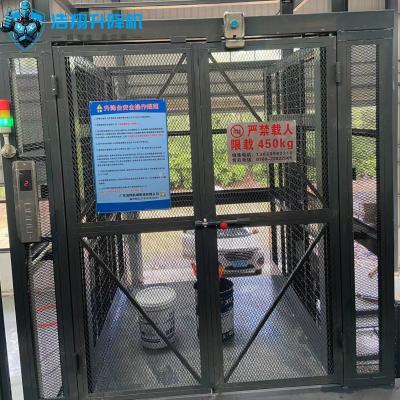 Cina Ascensore idraulico per carico interno esterno 8m Stroke grigio Ascensore per carico in vendita