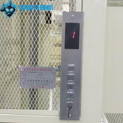 Cina Ascensore per magazzino bianco da 6 m, portata 20000 kg, elevatore per merci per magazzino, personalizzato in vendita