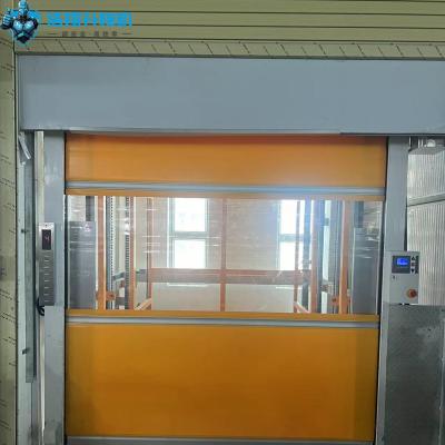 China Aangepaste PVC-deur hydraulische geleiderail lift met grote draagkracht voor het laden en lossen van vracht Te koop