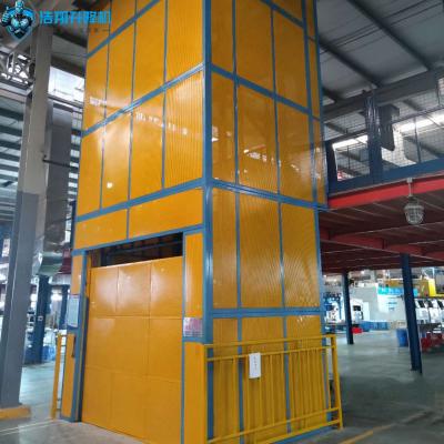 China Elevate Material Handling With Custom Hydraulic Cargo Lifts Anti-Rust Paint for sale