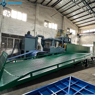 중국 모바일 포크리프트 도크 램프 컨테이너 로딩 램프 포더블 야드 램프 판매용