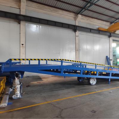 중국 이동식 유압 컨테이너 적재 램프 – 접이식 현장용 지게차용 도크 램프 판매용