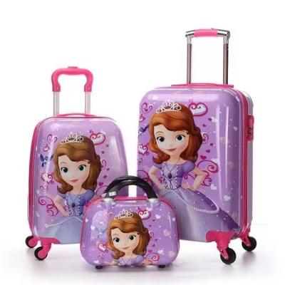 Cina Bagaglio per bambini di cartone animato leggero poliestere con chiusura a cerniera in vendita