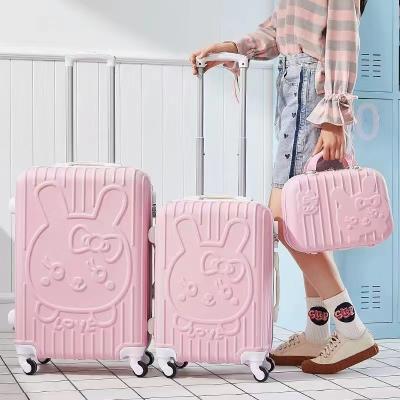 Китай Chic Travel Companion: Girls' Suitcase with Built-In Makeup Case for Stylish Adventures продается