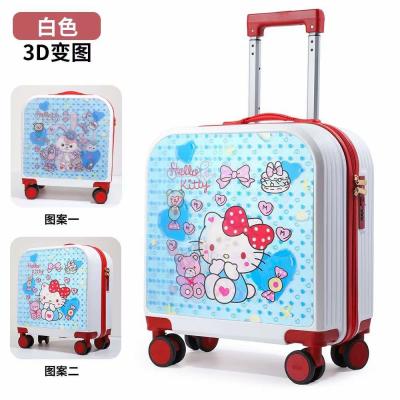 中国 Small Boarding Combination Lock 18 20 Inch Universal Wheel Kid Abs Travel Bags Suitcase Trolley Luggage 販売のため