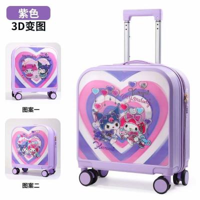 中国 Light Weight ABS Smart Luggage Cartoon Travelling Suitcase With Customized Logo Trolley Case 販売のため