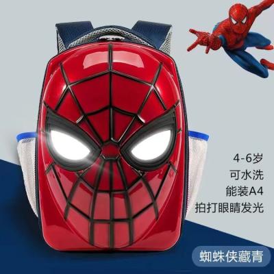 中国 卸売 子供 学生 バックパック 防水 漫画 スパイダーマン 子供 漫画 荷物 販売のため
