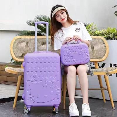 China Newest Plastic Abs Suitcase Cabin Bags And Carry On Luggage Cases For Children And Kids à venda