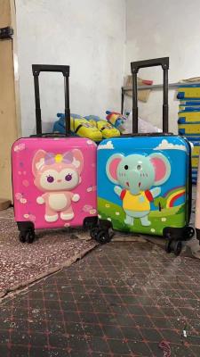 中国 Cartoon Children'S Universal Wheel Trolley Case Student Travel Case Fashion Password Travel Luggage 販売のため