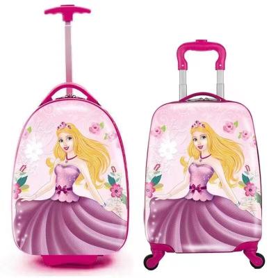 Chine ABS+PC Children Travel Luggage Bag Trolley Cartoon Character Kid Luggage Bags Set à vendre