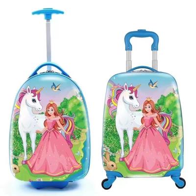 Chine Custom Print Luggage Kids 18inch Children Luggage Suitcase For Kids à vendre