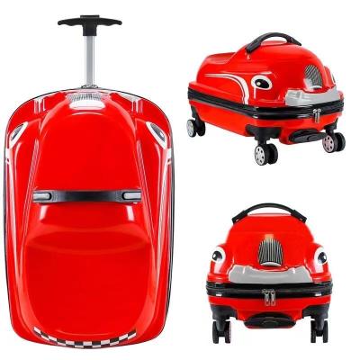 Cina High Quality Kids Travel Bags Luggage Car-Shape Hard Shell ABS PC Luggage Suitcase Kids Travelling Bags Trolley Luggage in vendita