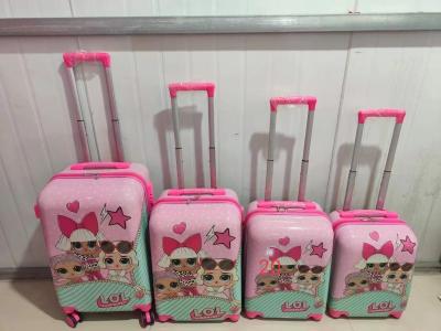 Cina 16/18/20/22 Inch Waterproof Children Printing Travel Luggage PC Kids Trolley Bag With Wheels For School in vendita