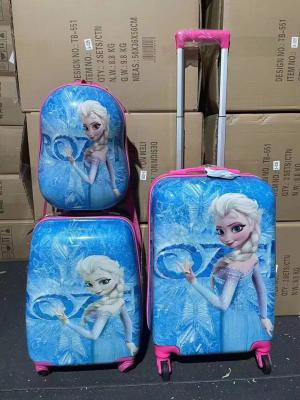 中国 Print Suitcases Cosmetic Bags Cases PC ABS Suitcase On Wheels Luggage Trolley Bag Luggage Factory 販売のため