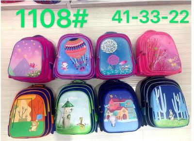 Cina Wholesale Customized New Brand Cartoon Printed Pattern Kids Bag Cute Children'S Trolley School Bag For Girls in vendita