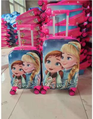 Cina Hot Sell Custom Print Luggage Kids 16/20inch Children Luggage Suitcase For Kids in vendita