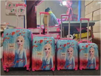 Cina Ruote Bambini Bambini Trolley Set 1618//20/22 Pollici Bambini Ruotato Baggage Set Cool cuoio in vendita