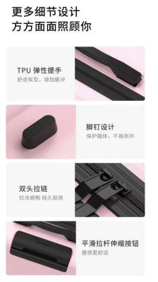 Cina Nuovo annuncio Abs Lista bagagli Cassa d'imbarco femminile Multi Color Pc Hard Shell Bagagli immagine personalizzata Viaggi in vendita