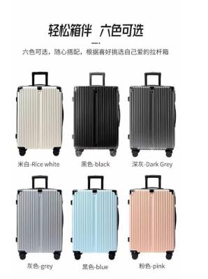 Cina Large Capacity Wholesale Product Trolley Case With Spinner Wheels With Password Lock Luggage Suitcase For Travel in vendita