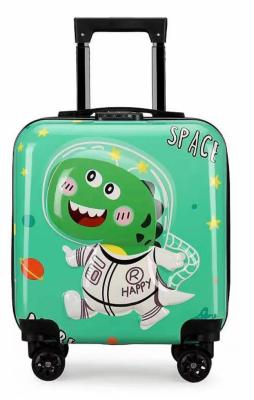 Cina New 3D Cartoon Children'S Luggage Large Capacity Student Suitcase Universal Wheel Combination Lock Suitcase Wholesale 18 in vendita