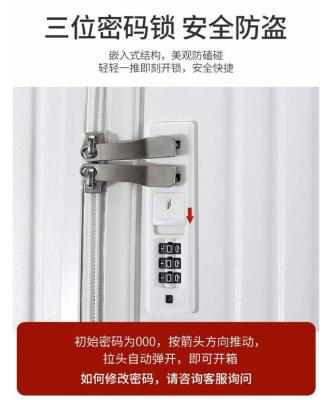 Cina New Design Factory Wholesale Large Capacity Suitcase Carry On Luggage PC ABS Hard Shell Spinner Wheels Combination Lock in vendita