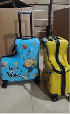 Cina Printed Kids Trolley Case Cute Children Trolley Cases Luggage Ride Kids Suitcase For Boy Girl Kids School Travel in vendita