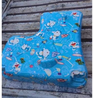 Cina New Design Children Cartoon Luggage Trolley Cases With Scooter Ride Kids Luggage Trolley in vendita