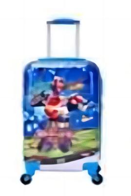 Cina Customized Cartoon Suitcase Children Rolling Luggage Bag Kids Trolley Case Suitcase in vendita