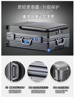 中国 Spinner Trolley For Luggage With TSA Locks Black, Dark Green, Red, Carry-On 20-Lnch, PC Hardside Suitcase With Front Poc 販売のため