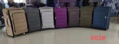 Cina New Multi Function Super Strong Soft Trolley Luggage Suitcase Baggage Spinner Wheels Travel Carry On 3 Pcs Set in vendita